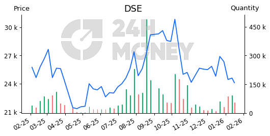 DSE: CTCP Chứng khoán DNSE | Tổng quan | 24HMoney