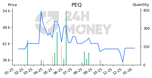 PEQ: CTCP Thiết bị xăng dầu Petrolimex | Tổng quan | 24HMoney