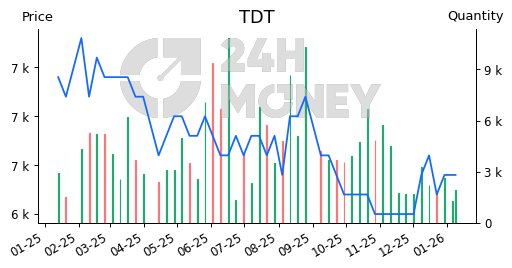 TDT: CTCP Đầu tư và Phát triển TDT | Tổng quan | 24HMoney