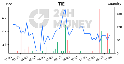 TIE: Bảng báo cáo tài chính chi tiết - tải báo cáo tài chính | 24HMoney